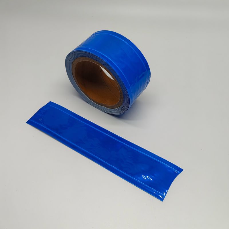 Custom High Visibility Sew On Blue PVC Reflective Tape For Clothing ...