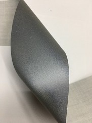 Grey Reflective Fabric for Safety Wear - High Visibility Polyester
